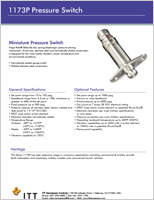 Data Sheets | ITT Aerospace