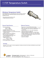 Data Sheets | ITT Aerospace